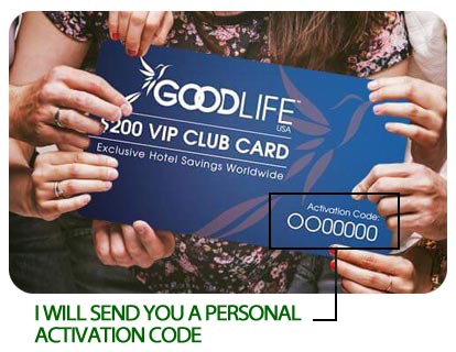 GoodLife Global FREE $200 VIP Club Card